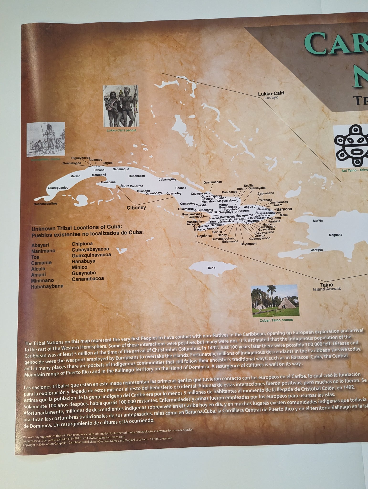 Tribal Nations of the Caribbean Map – Indigenous Peoples Resources