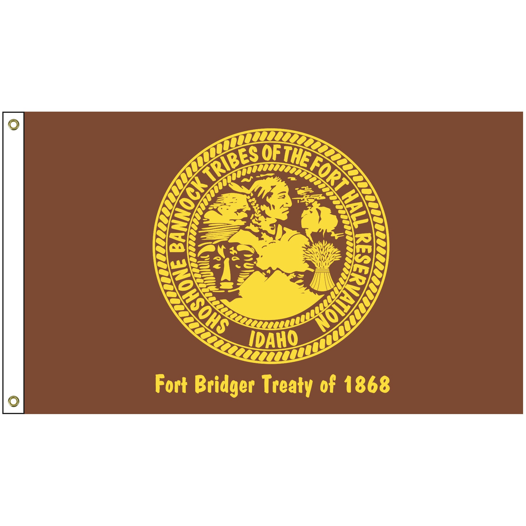 Buy Shoshone Bannock Tribe Flag | Authentic Native American Tribal Flag ...